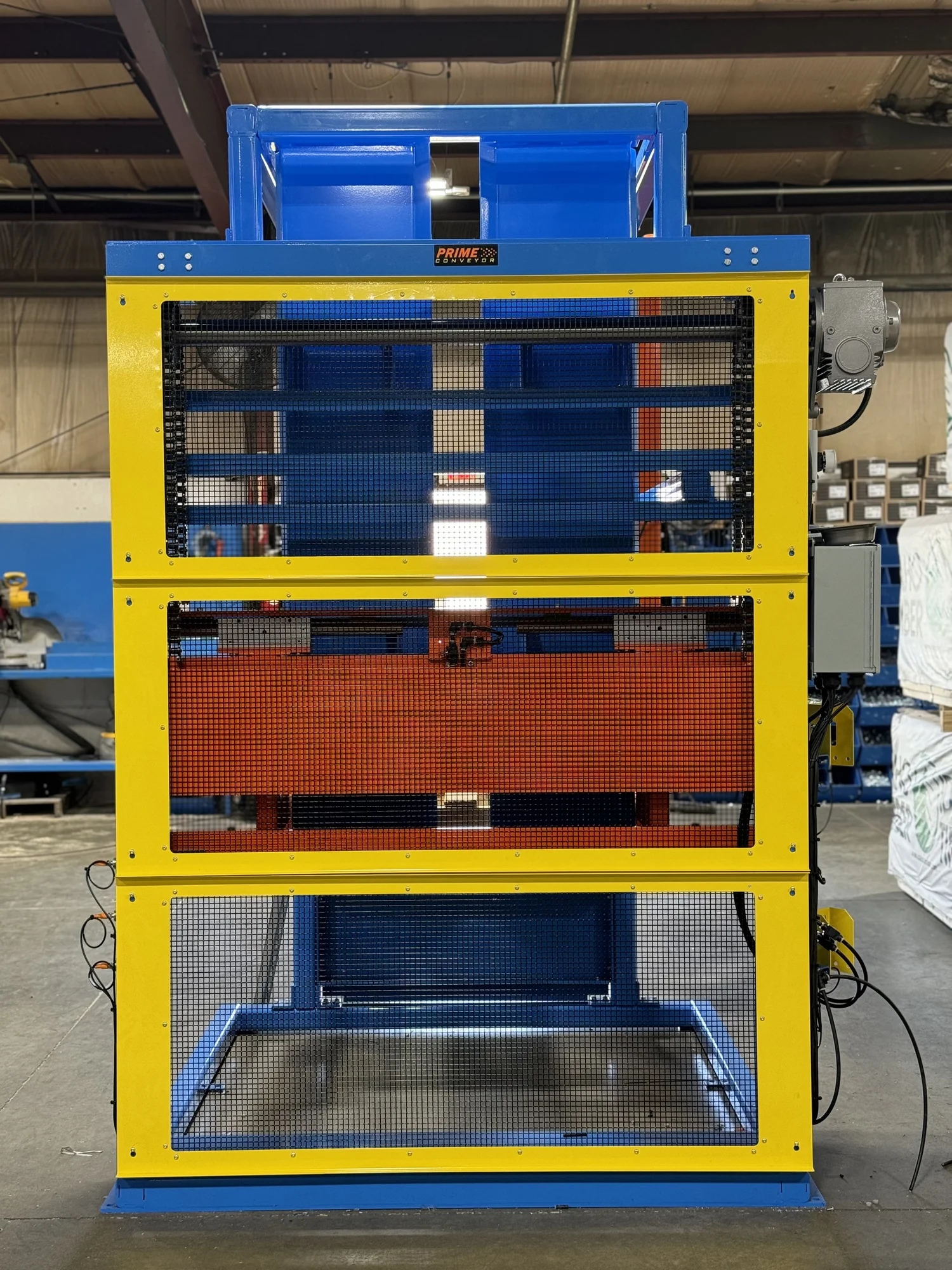 MOTORIZED PALLET DISPENSER — Prime Conveyor
