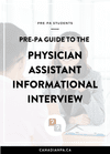 The PA Informational Interview — CANADIAN PA