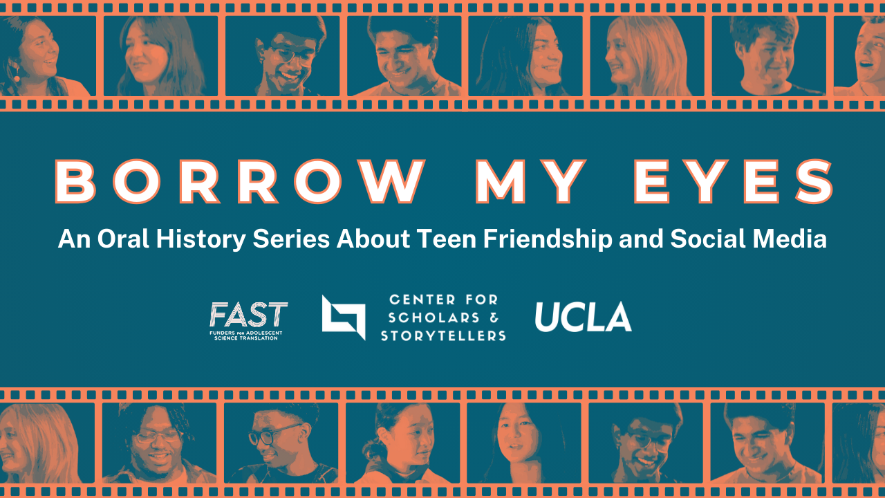 Borrow My Eyes: 6 Oral History Interviews About Teen Friendship and ...