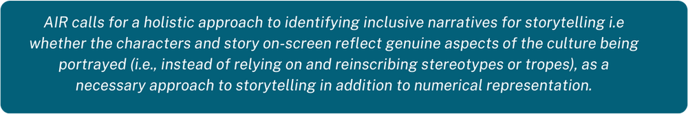 AIR 2.5 Report — Center for Scholars & Storytellers @ UCLA