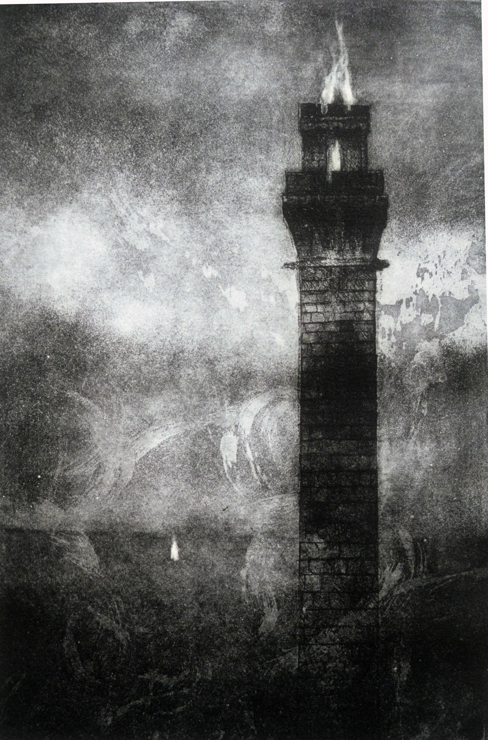 The Inferno of Dante: Canto VIII: The Tower, 1997-2000 — Michael Mazur