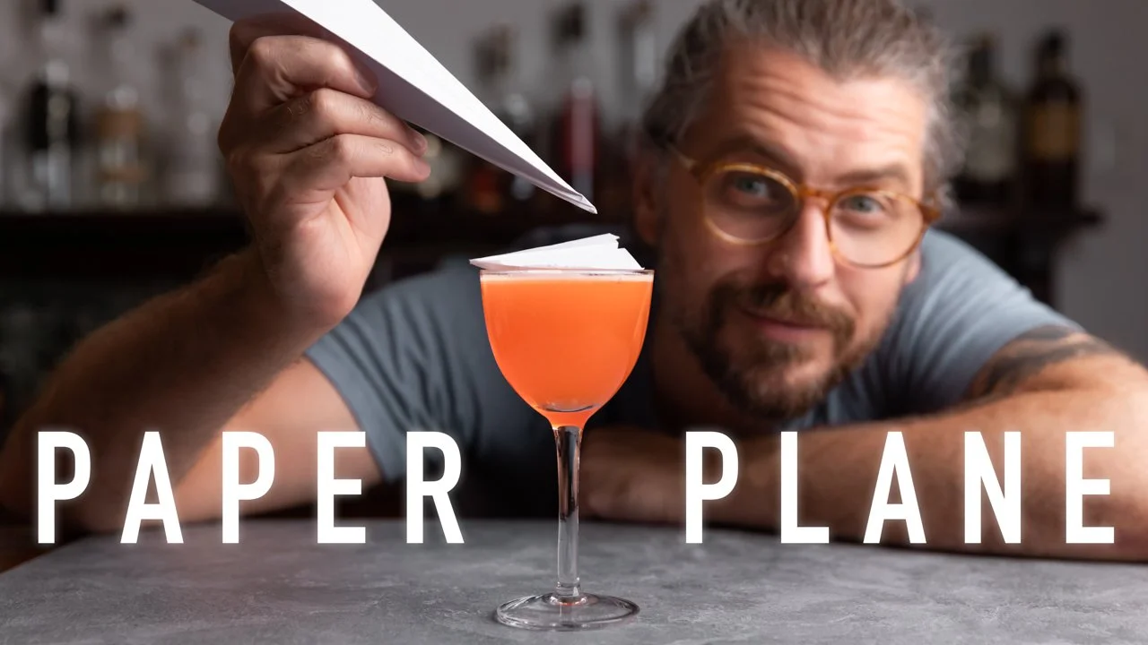 How to Make the Paper Plane Cocktail — Anders Erickson