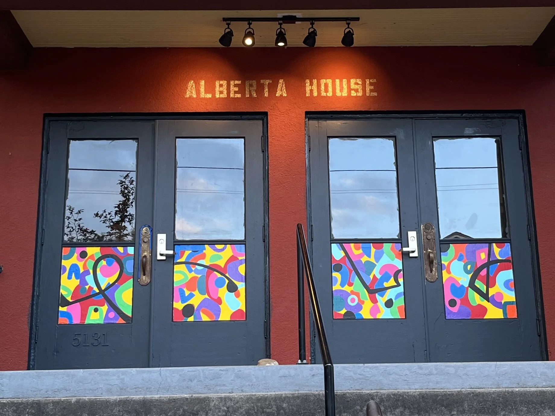 AT ALBERTA HOUSE — ALBERTA HOUSE