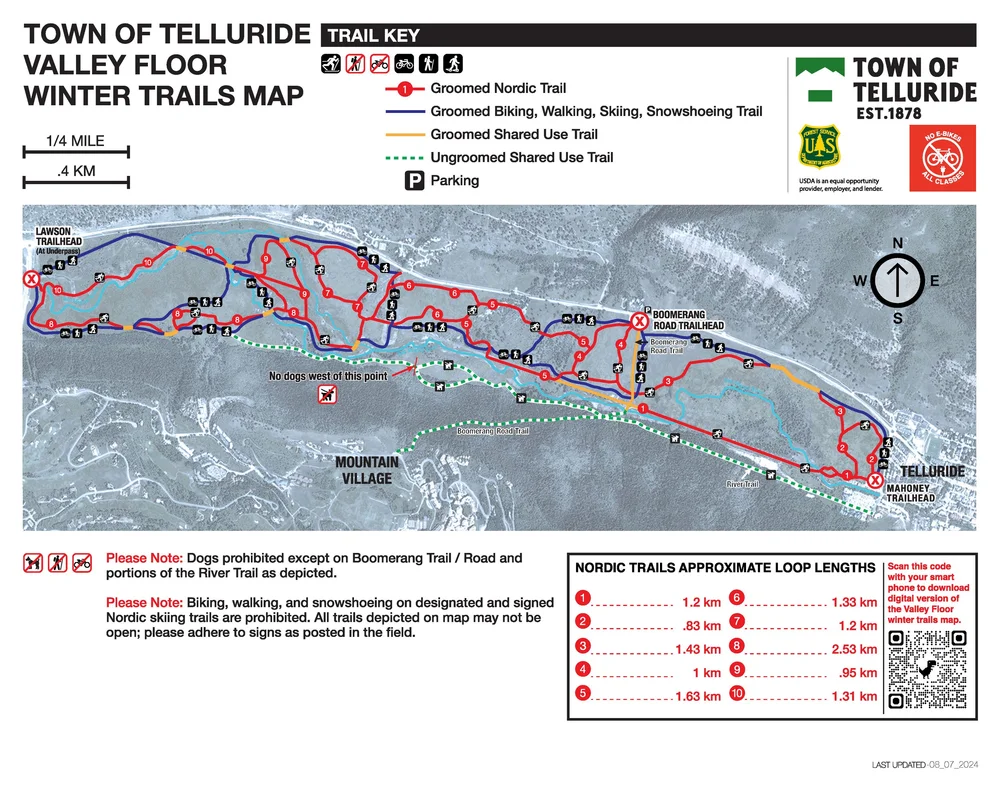 Trails & Maps — Telluride Nordic Association
