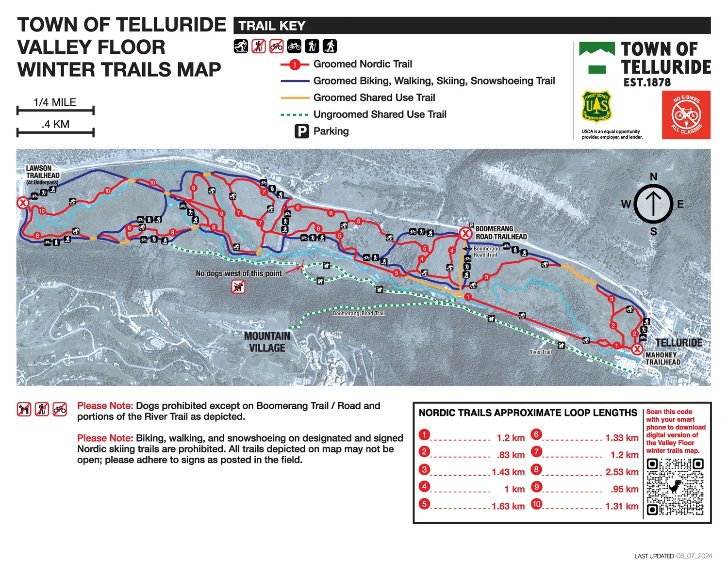 Trails & Maps — Telluride Nordic Association