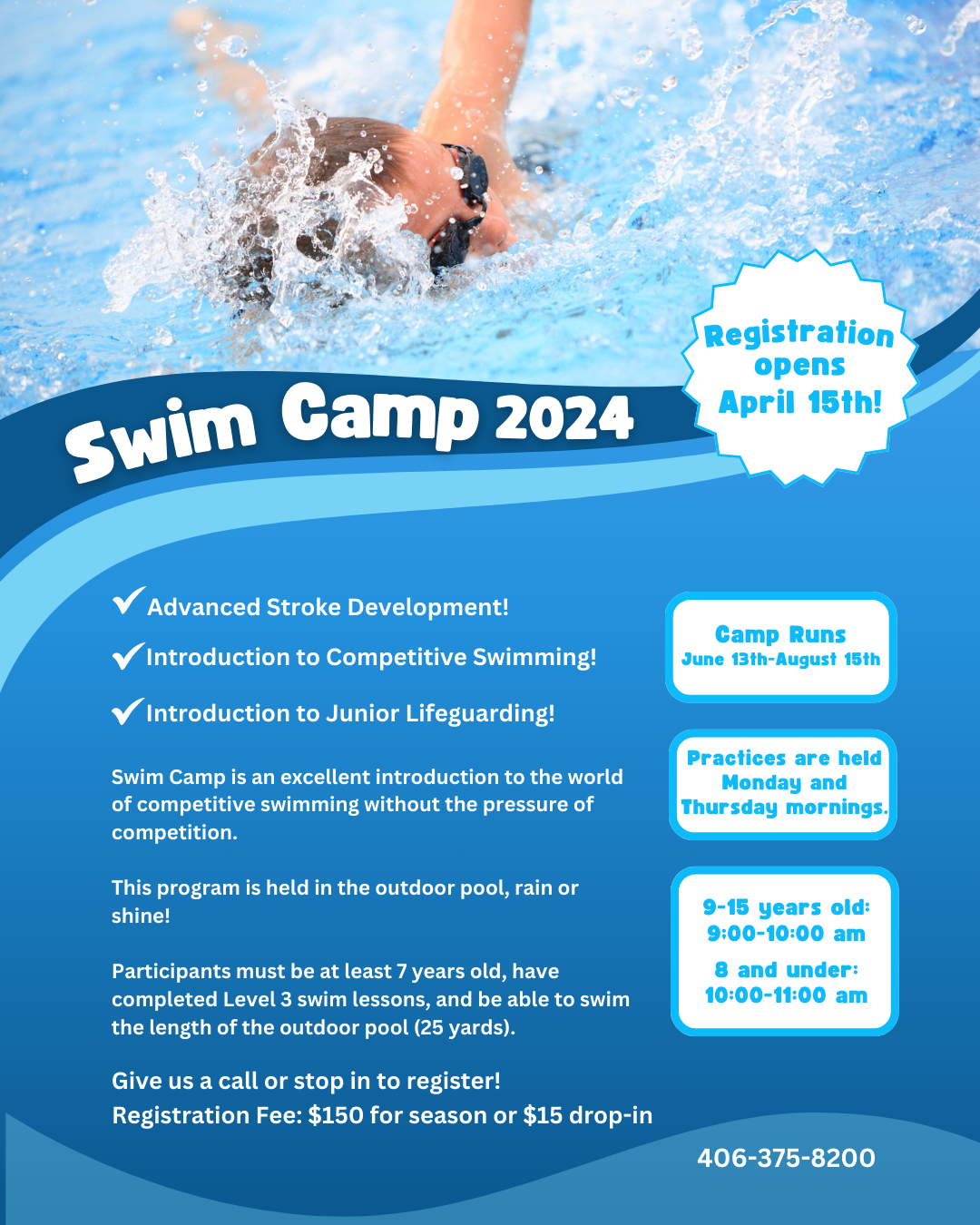 Swim Camp — Bitterroot Aquatic Center