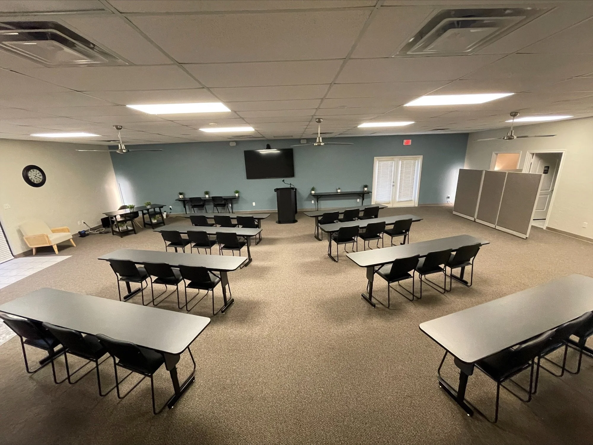 Room Layout — The Center