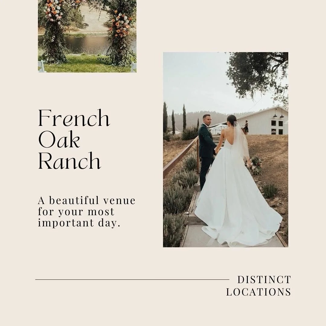 French Oak Ranch — Distinct Locations Event Venues