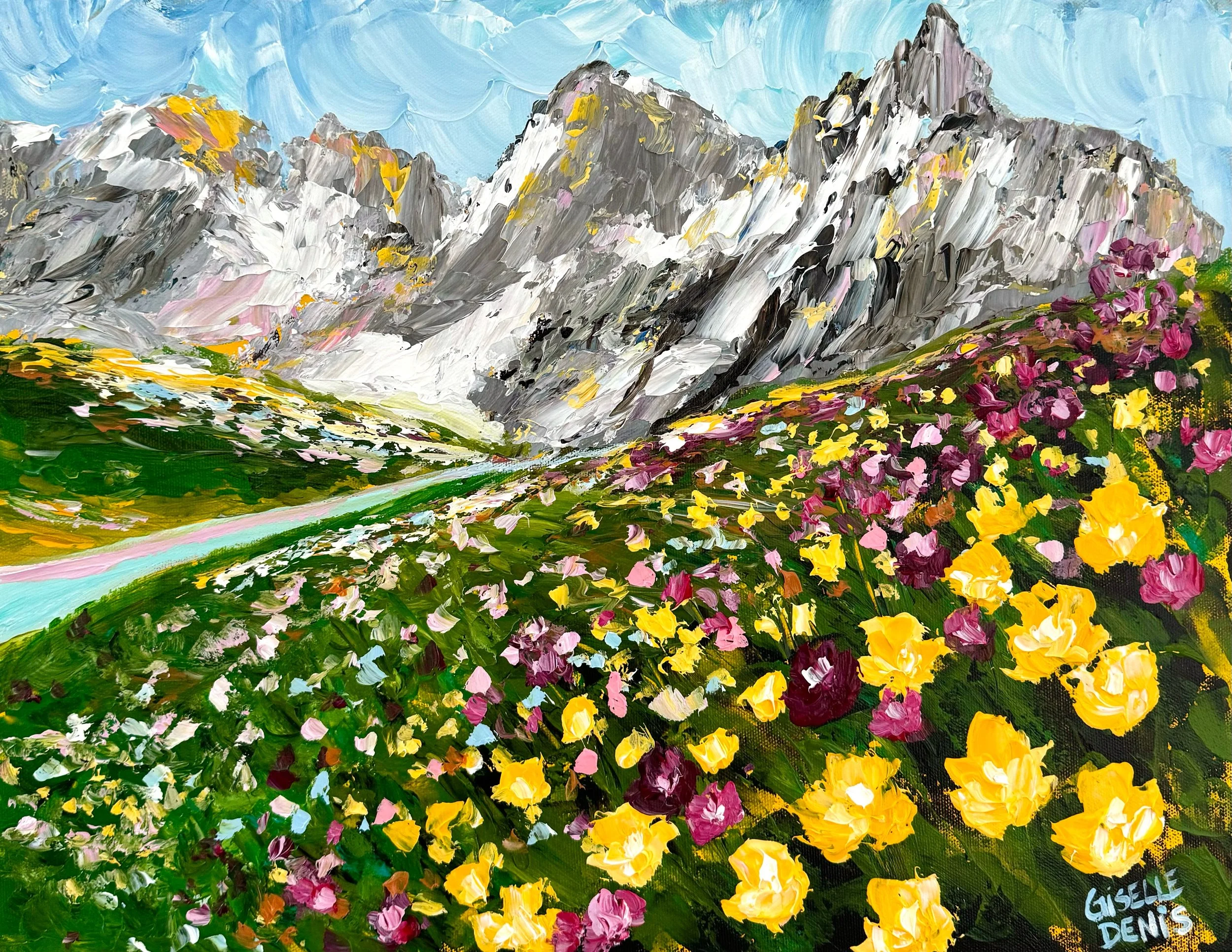 Mountains — Giselle Denis Fine Artist Portfolio — Giselle Denis Fine Artist