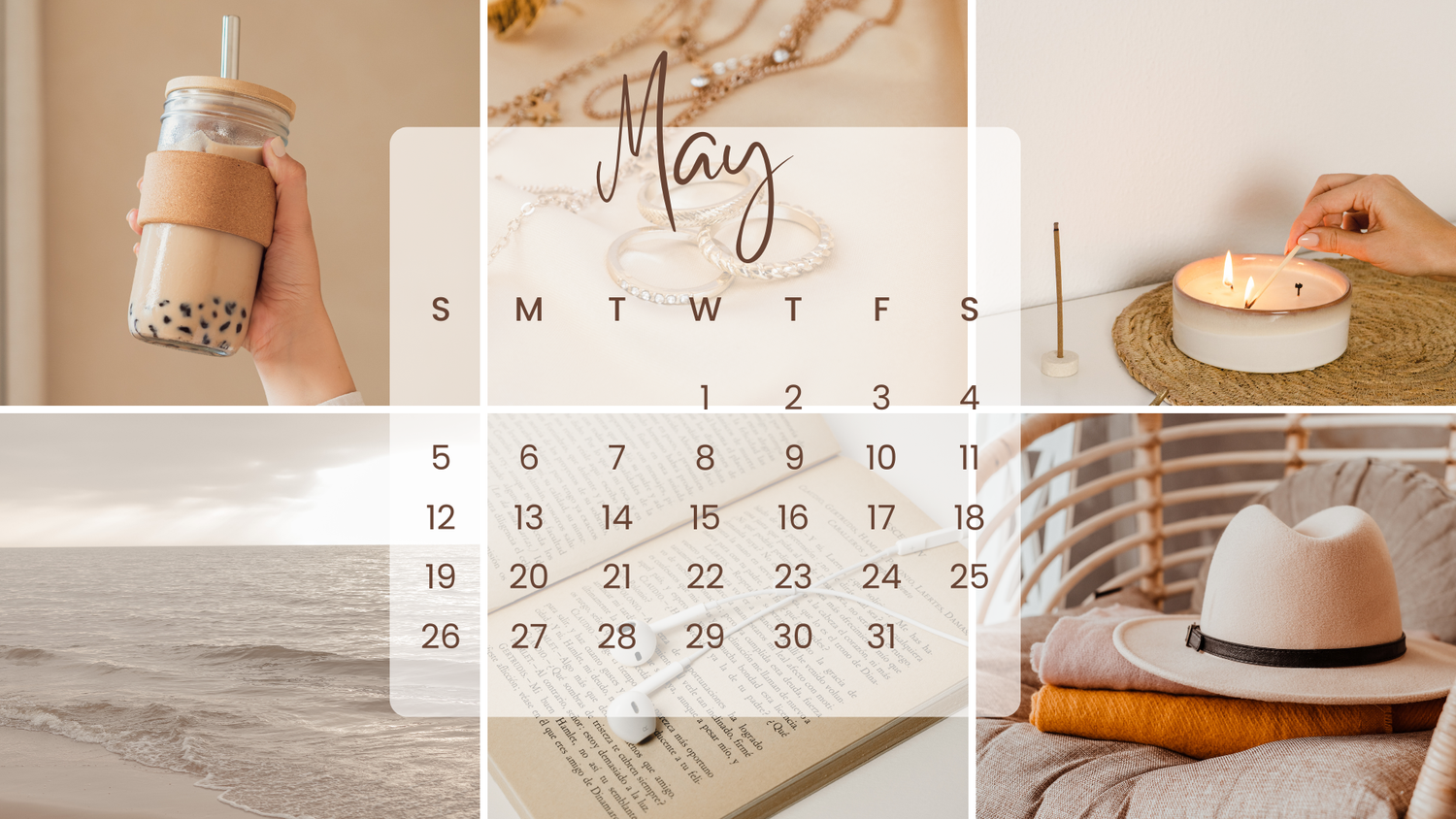 FREE May 2024 Wallpapers — Afterglow Plans