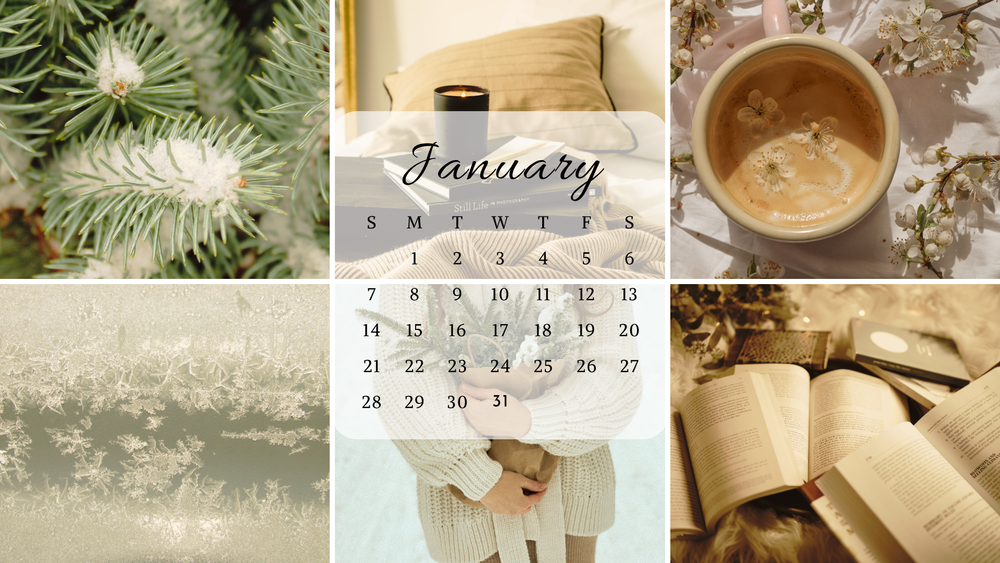 FREE January 2024 Wallpapers — Afterglow Plans