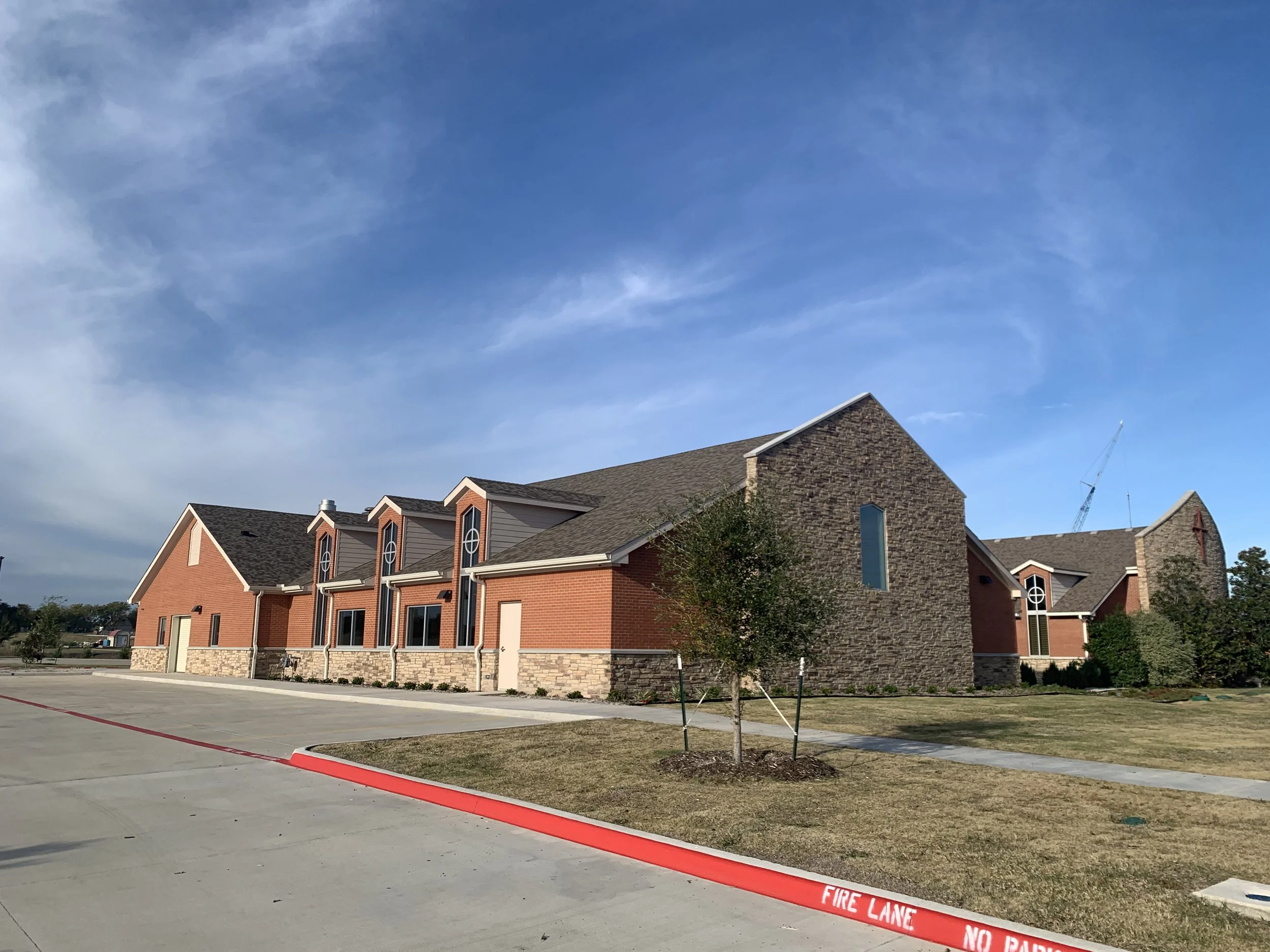 Church Dedicates New Building — First Presbyterian Church of Forney