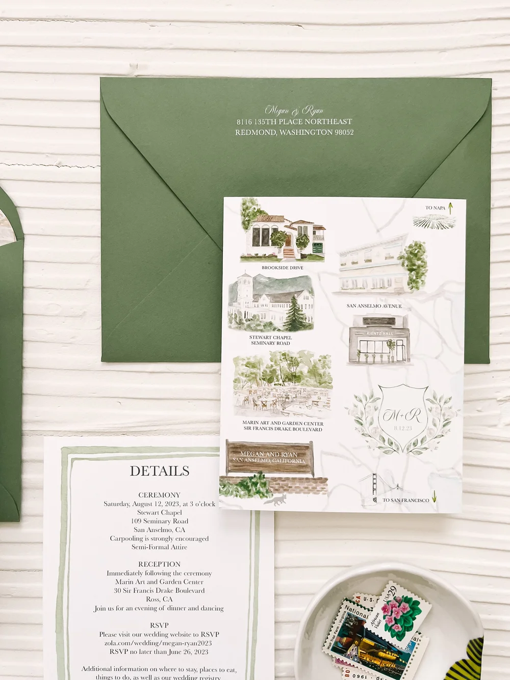 Custom Wedding Maps — JENNY LEMOINE DESIGN