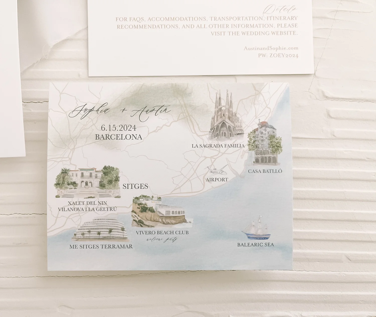 Custom Wedding Maps — JENNY LEMOINE DESIGN