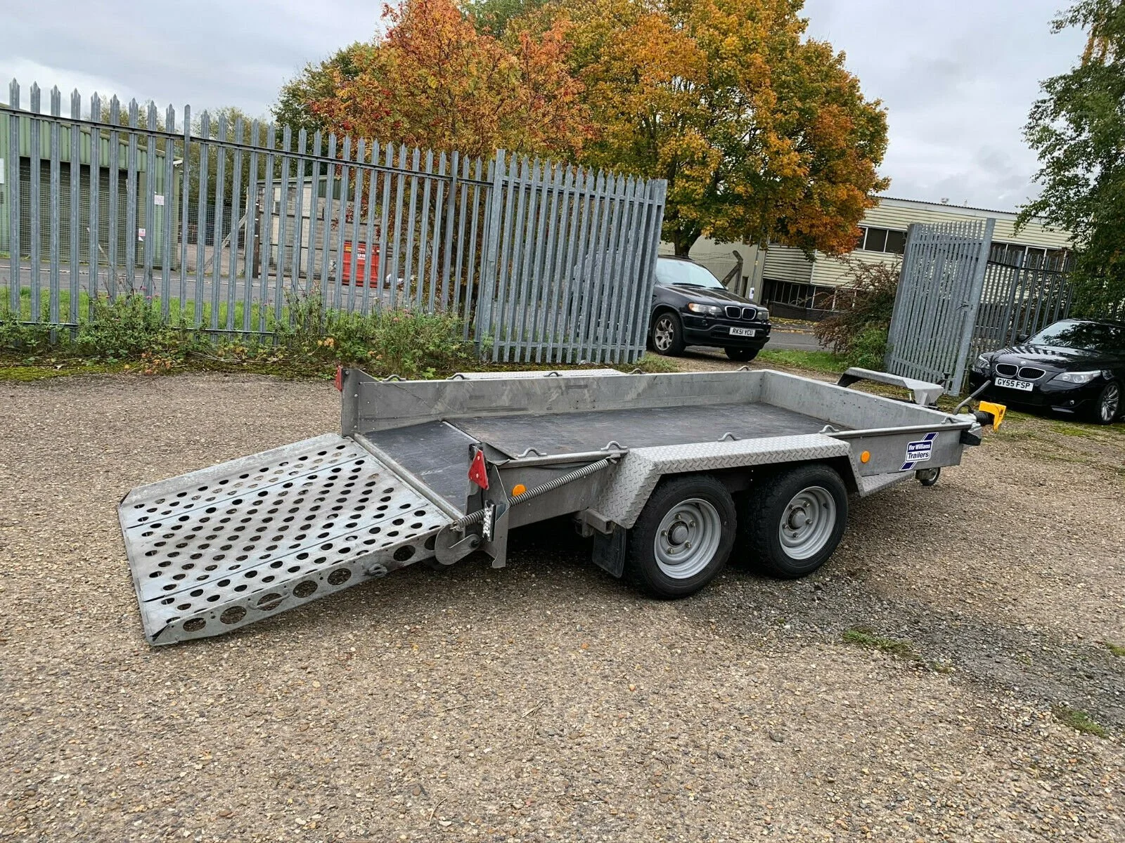 Ifor Williams GH1054 Plant Trailer — Grantham Hire