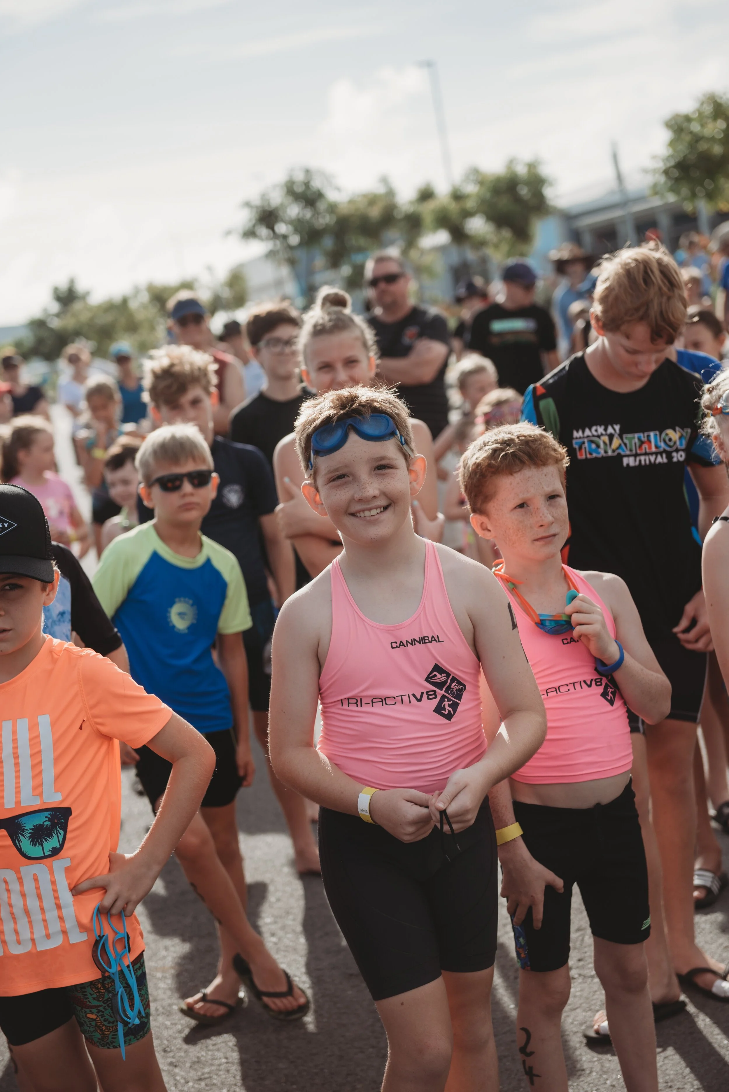 Kids Hi-Vis Triathlon Top — Tri-ActiV8 | Coaching & Event Management