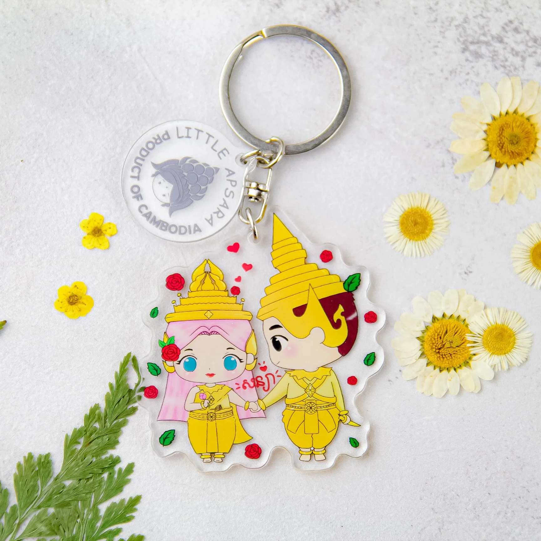 Promise Acrylic Keychain — LITTLE APSARA
