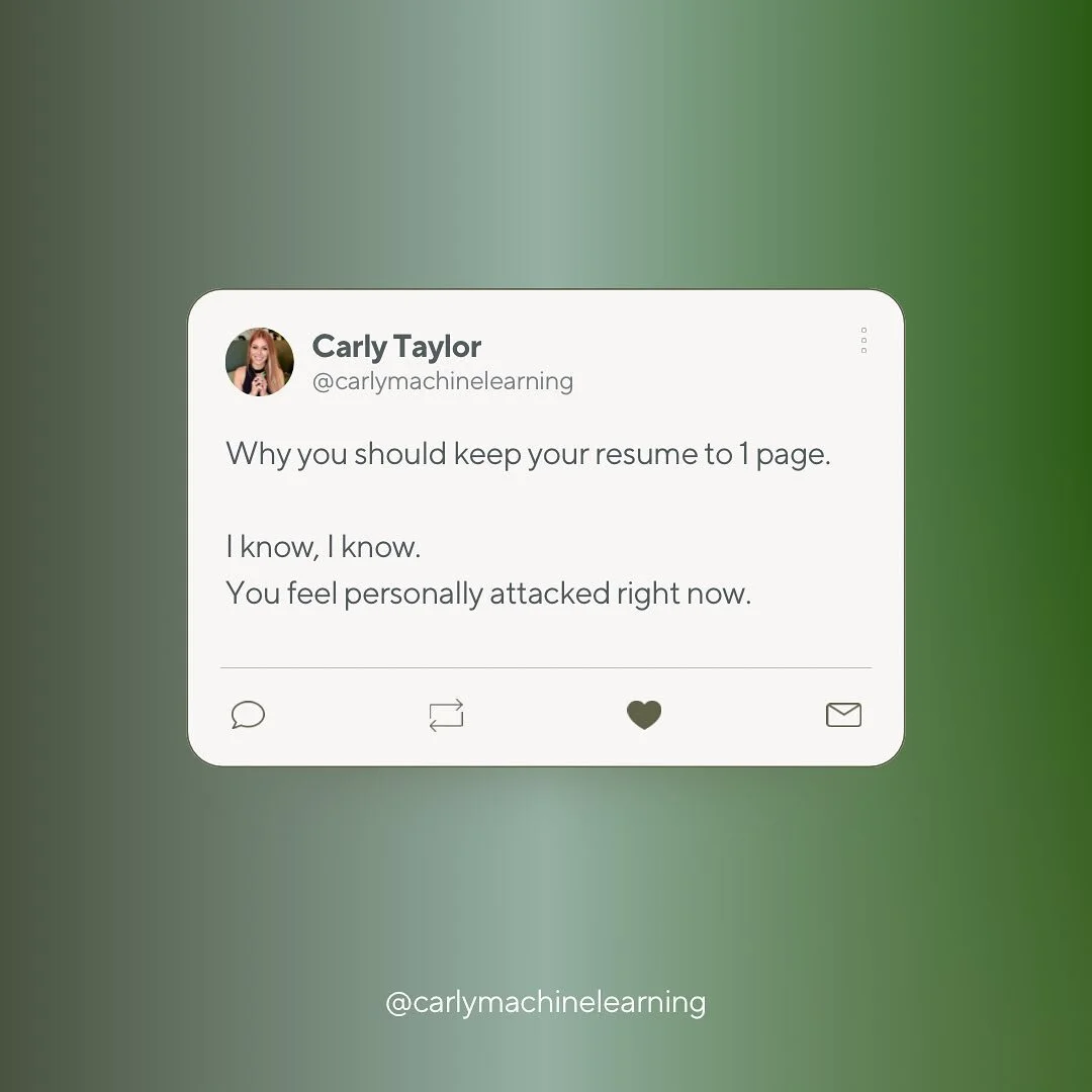 Carly Taylor - Data | Career | Strategy
