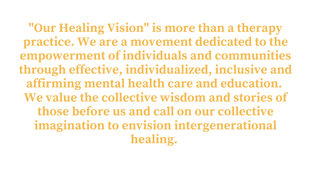 Mission — Our Healing Vision Counseling & Consultation, LLC.