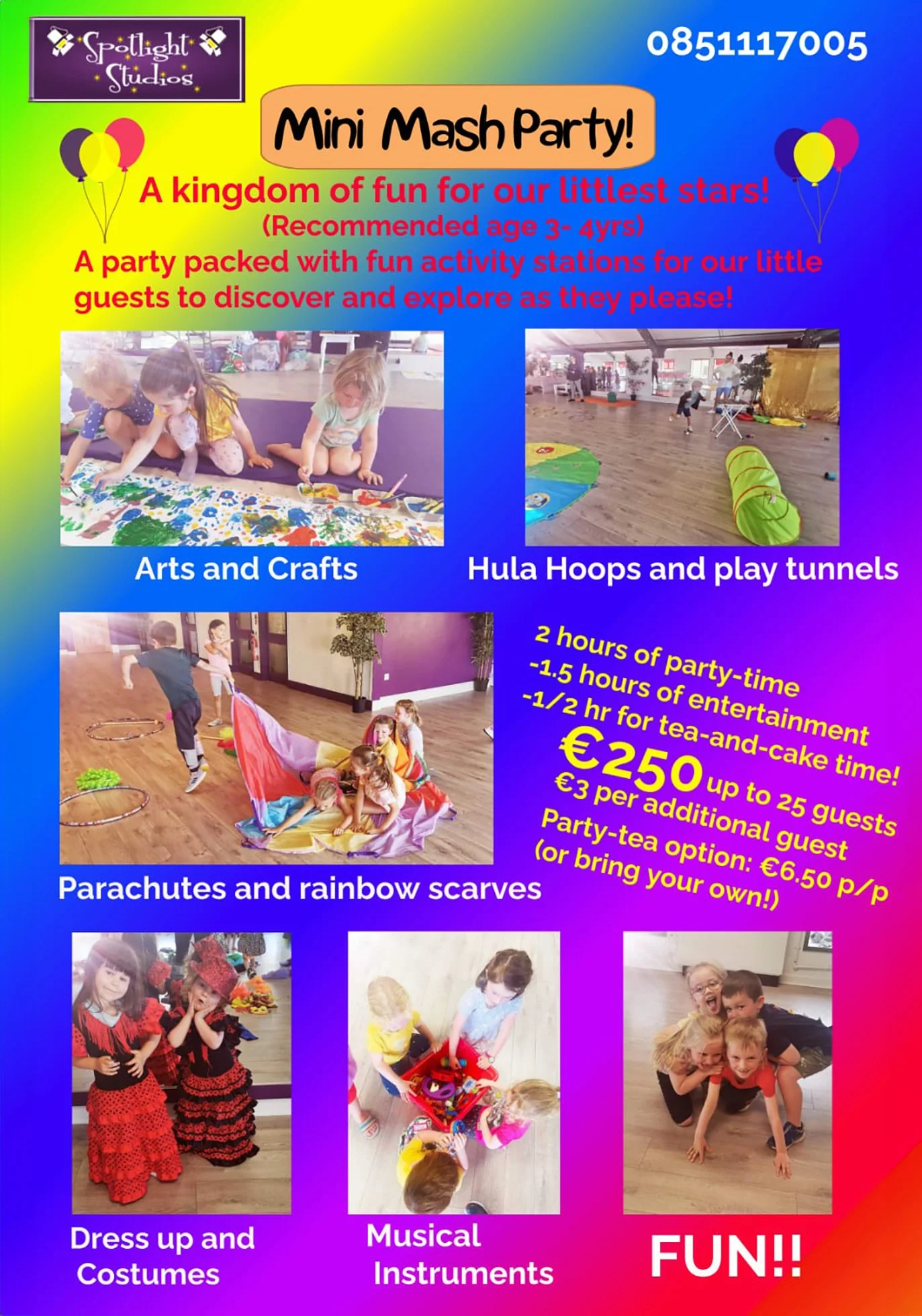 PARTIES — Spotlight Studios