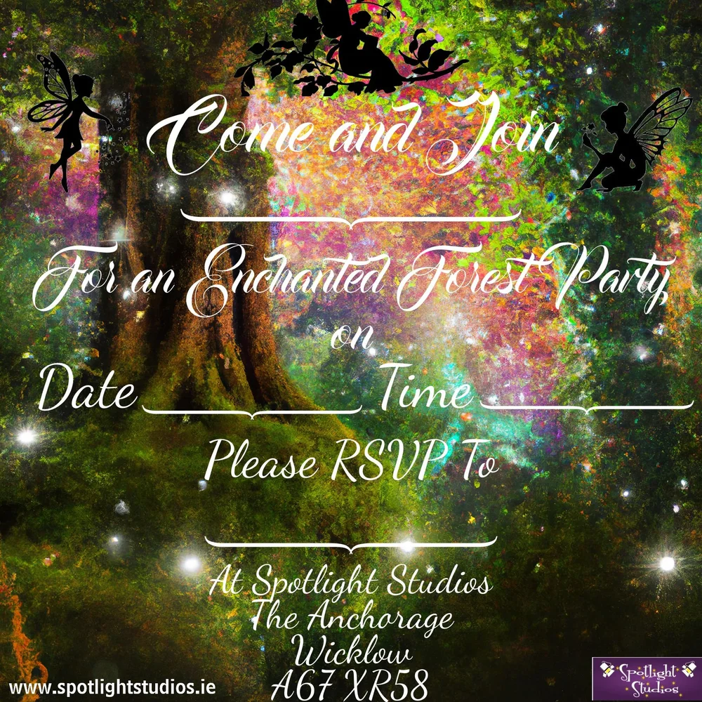 Enchanted Forest Party — Spotlight Studios
