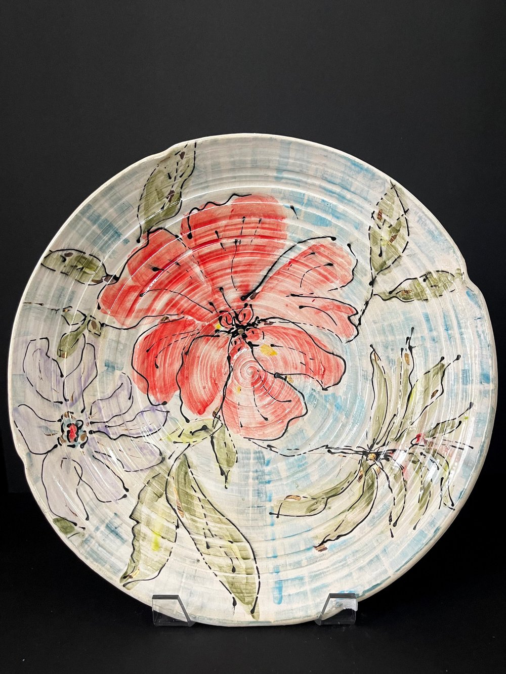 Handmade Ceramic Plates — AYA BENDAT STUDIOS