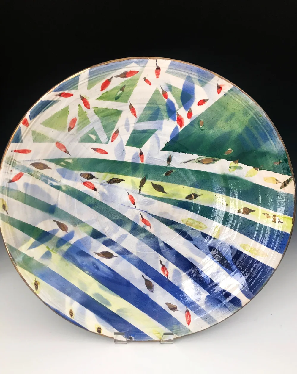Handmade Ceramic Plates — AYA BENDAT STUDIOS