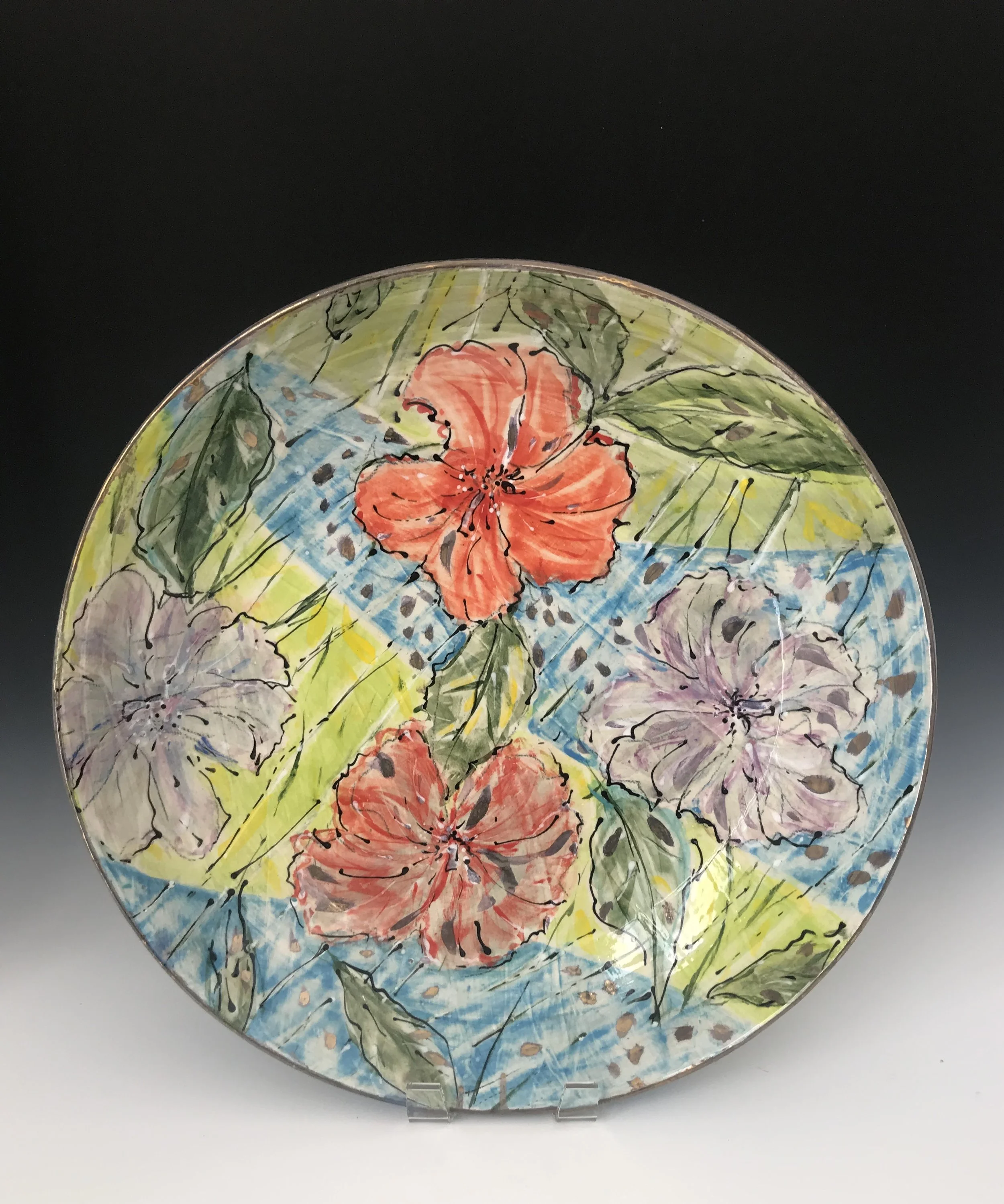 Handmade Ceramic Plates — AYA BENDAT STUDIOS