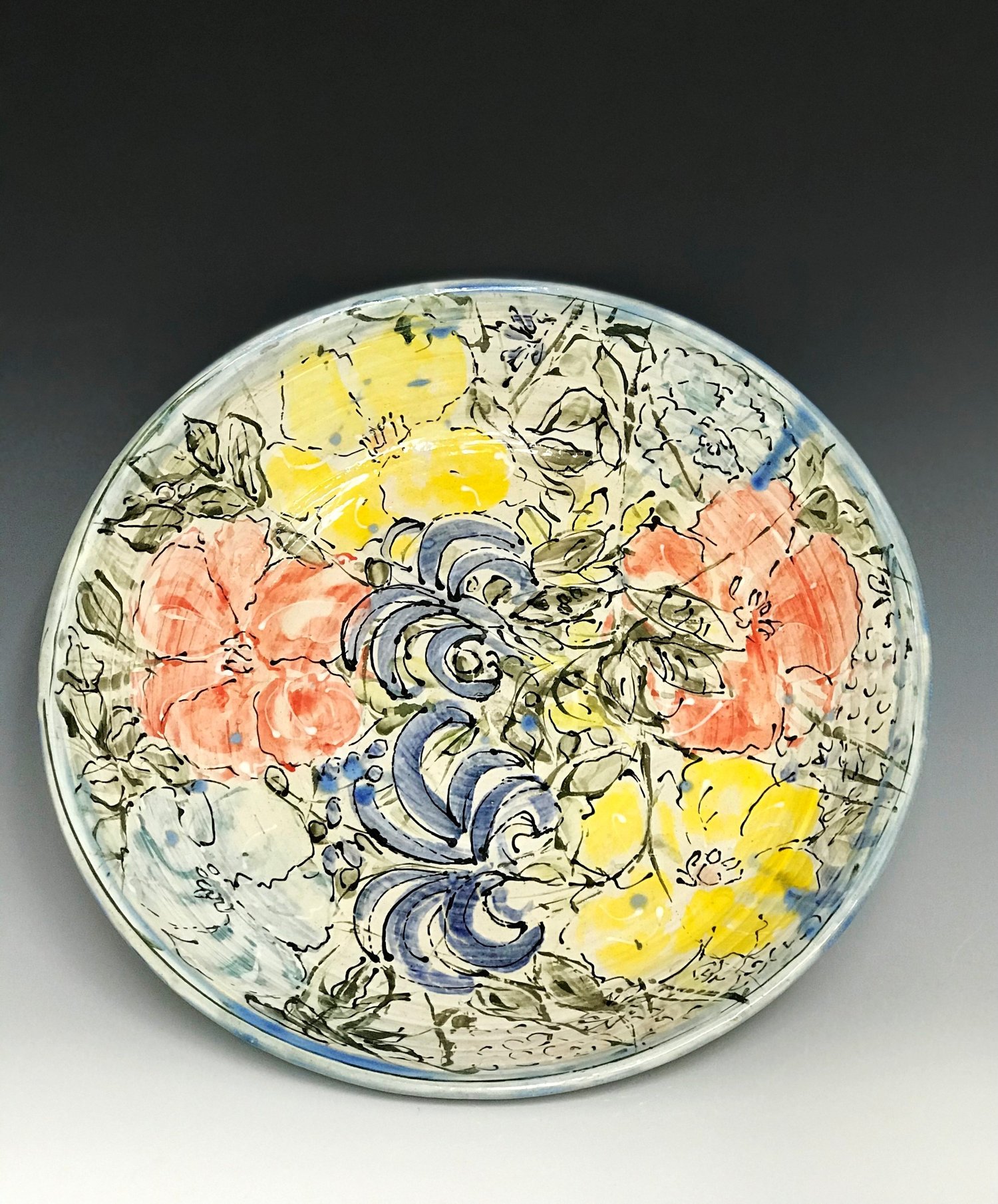 Handmade Ceramic Plates — AYA BENDAT STUDIOS
