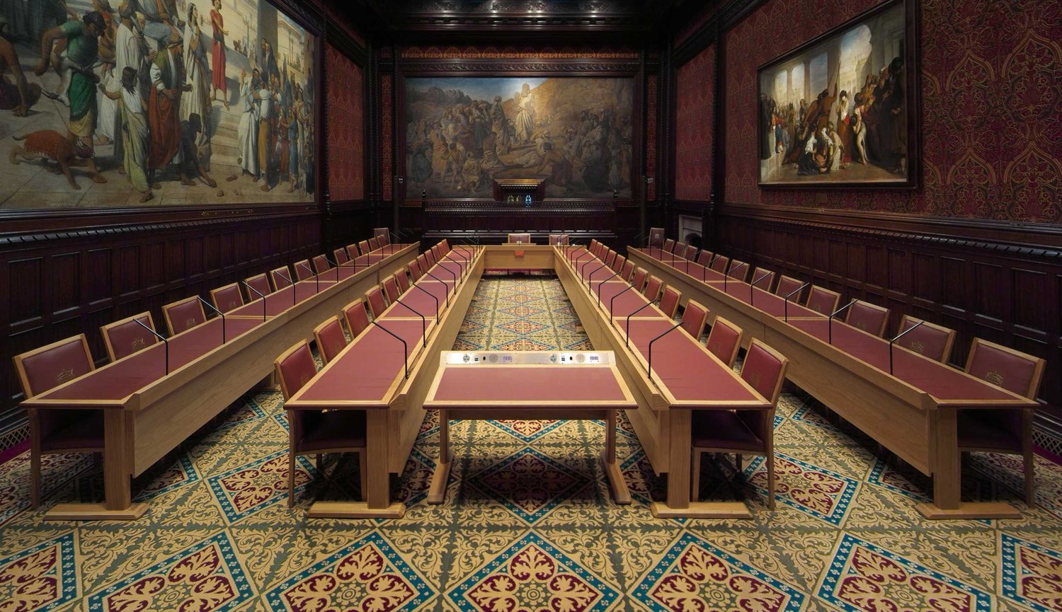 Palace of Westminster I Furnishing four chambers I Opus Magnum