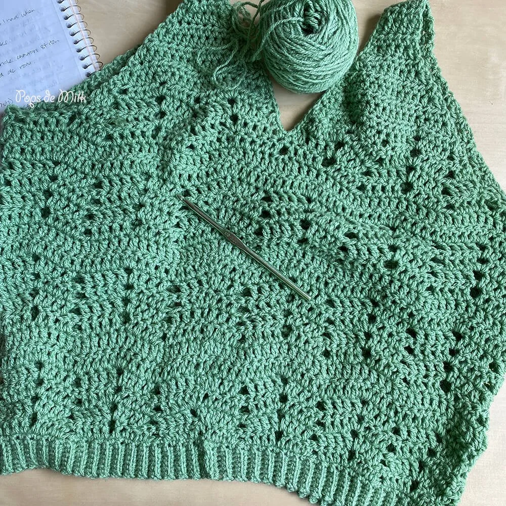 Lacy Chevron Crochet Top Pattern — Pops de Milk - Fun and Nerdy Crochet ...