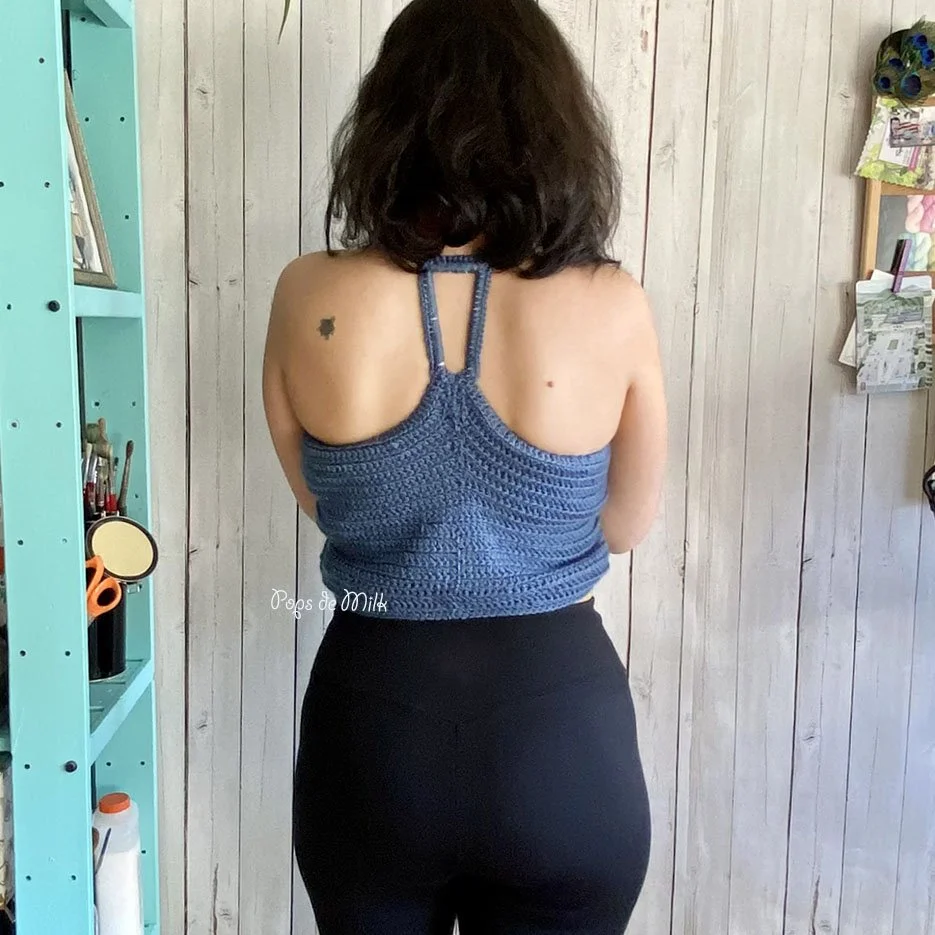 Upcycled Sports Bra Crochet Tutorial and Photowall Collaboration — Pops ...