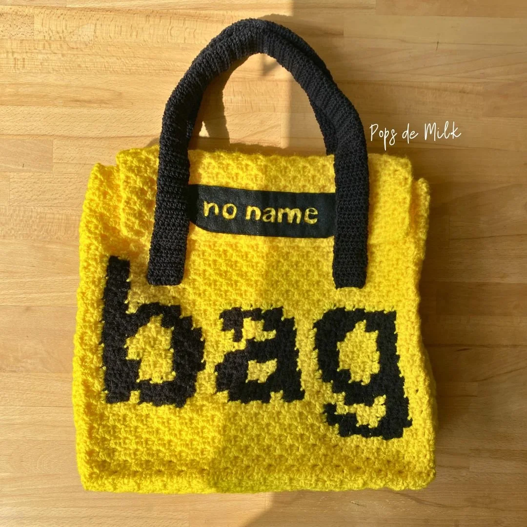 C2C Crochet Bag — Pops de Milk - Fun and Nerdy Crochet Patterns