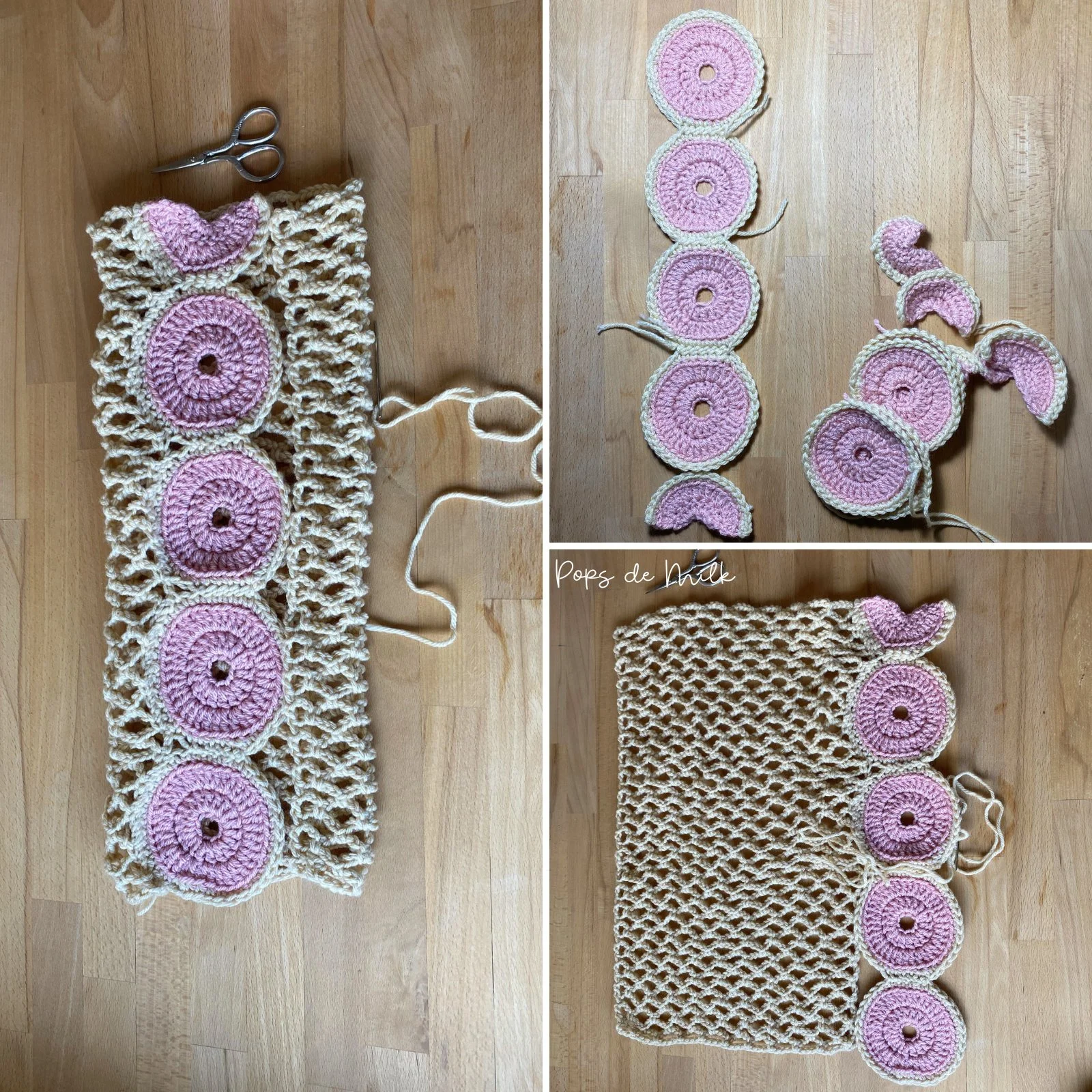 Sugar Rush Crochet Donut Sweater — Pops de Milk - Fun and Nerdy Crochet ...