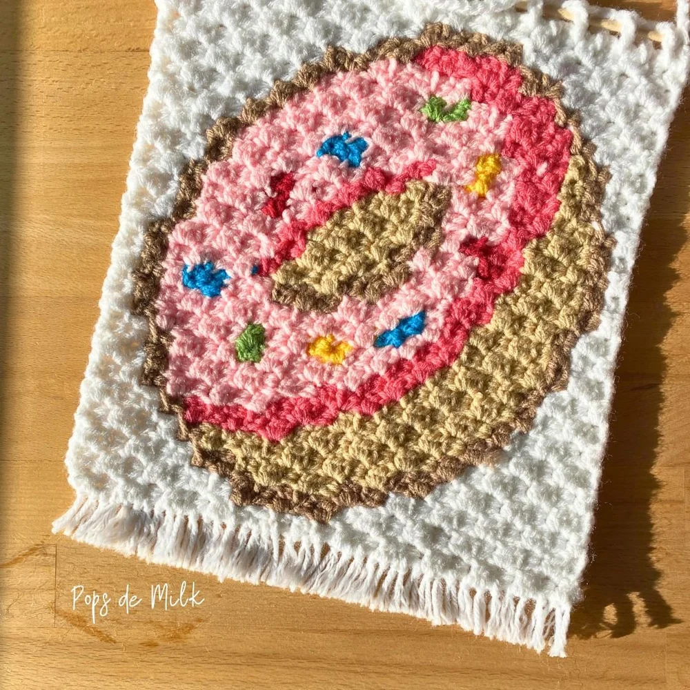 How to Crochet a Donut Wall Hanging — Pops de Milk - Fun and Nerdy ...