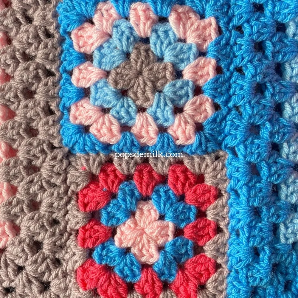 Granny Square Pattern — Pops de Milk - Fun and Nerdy Crochet Patterns