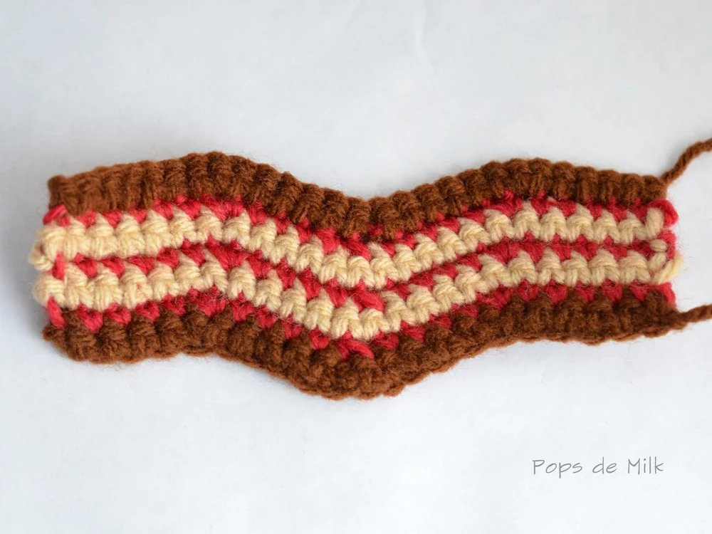 Crochet Egg and Bacon Art — Pops de Milk - Fun and Nerdy Crochet Patterns