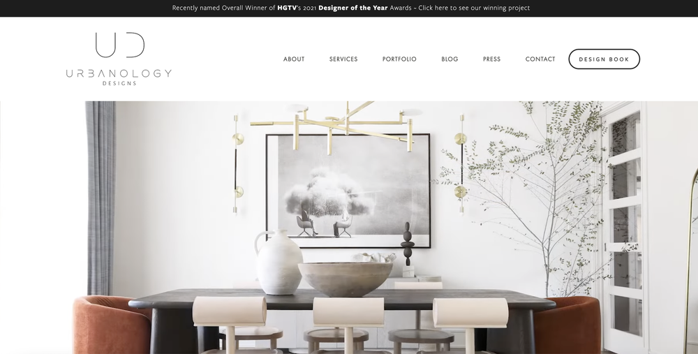 Interior Design Website Ideas & Inspiration — A Design Partnership