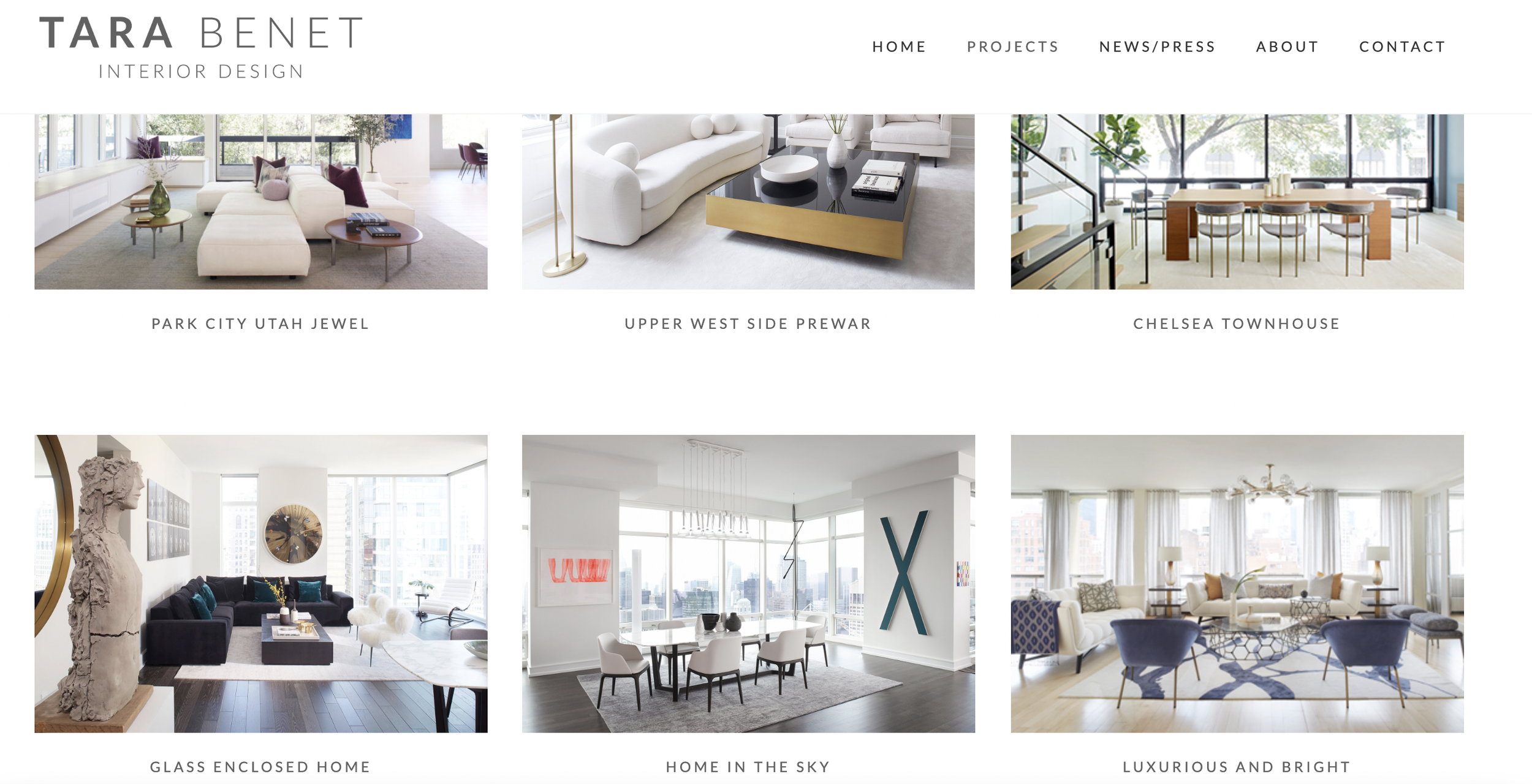 Interior Design Website Ideas & Inspiration — A Design Partnership