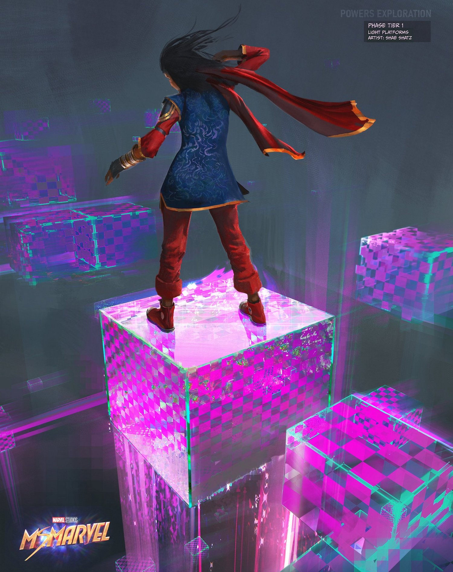 Ms. Marvel Concept Development-Illustrations, Drawings, Keyframes ...