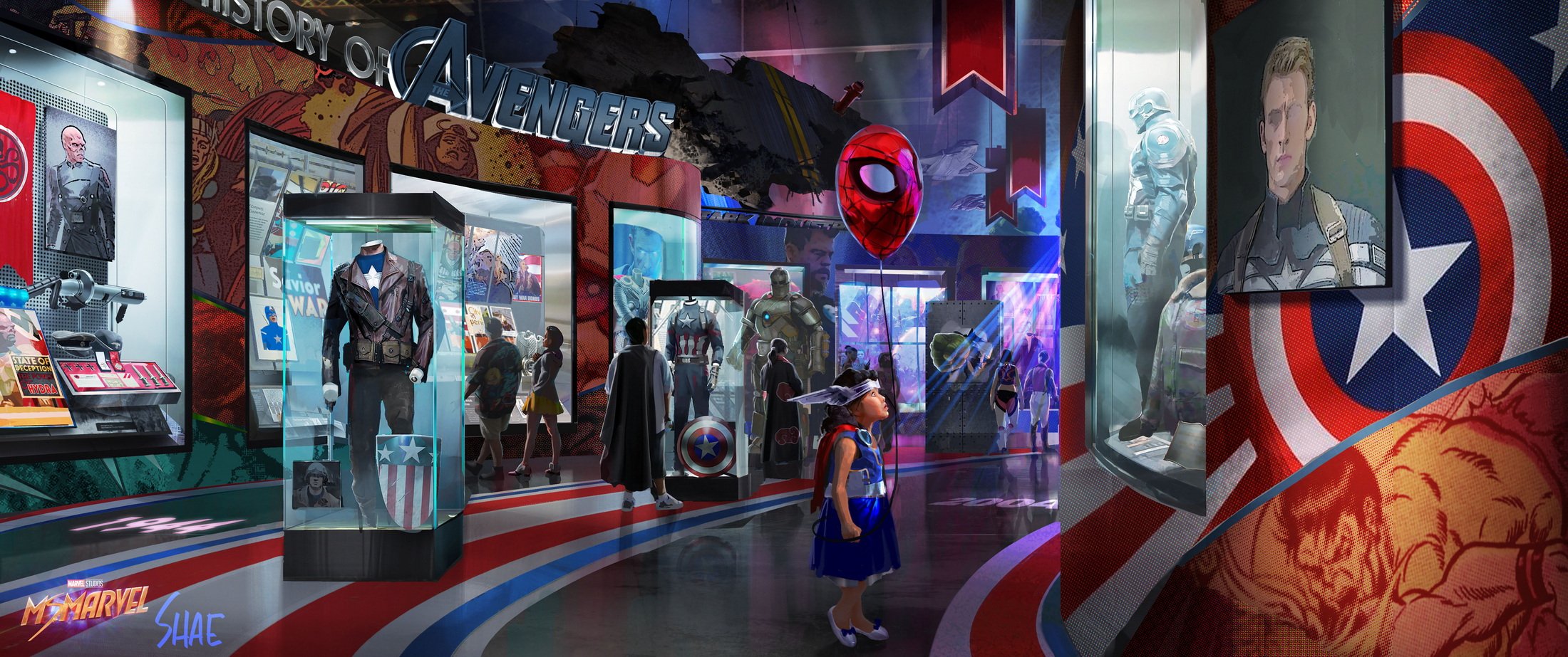 Ms. Marvel Concept Development-Illustrations, Drawings, Keyframes ...