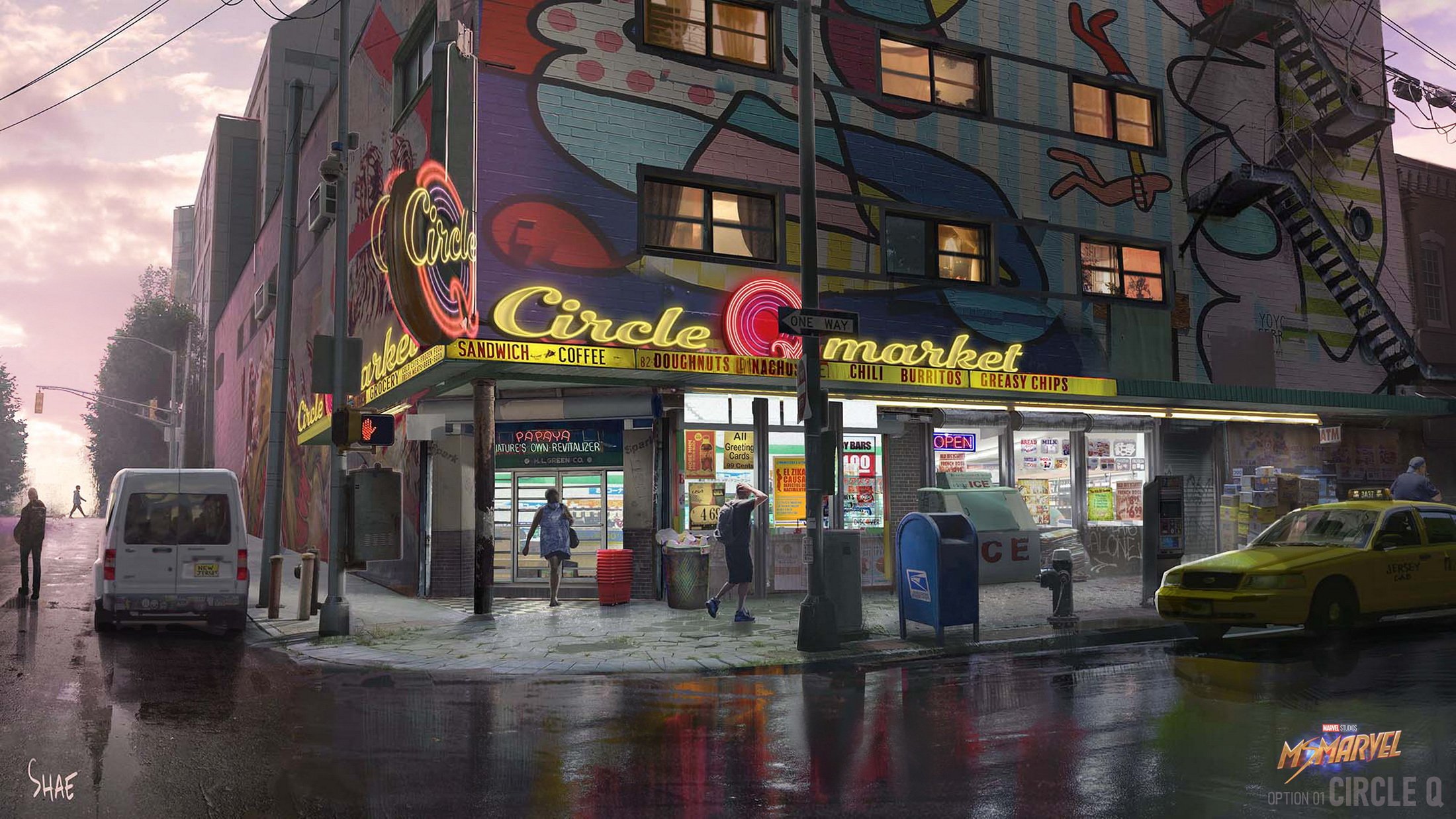 Ms. Marvel Concept Development-Illustrations, Drawings, Keyframes ...