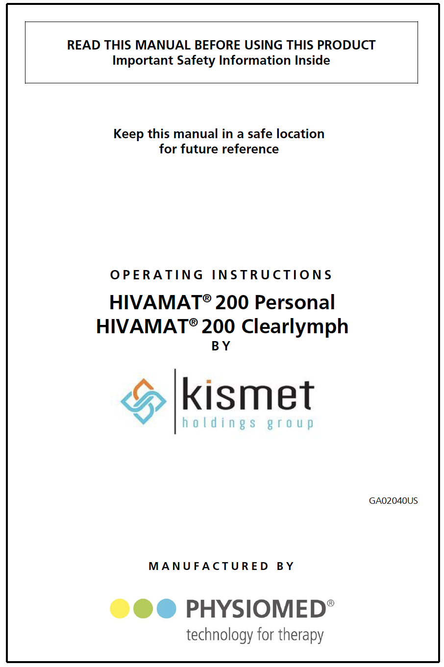 Hivamat Service and Repairs — Hivamat US