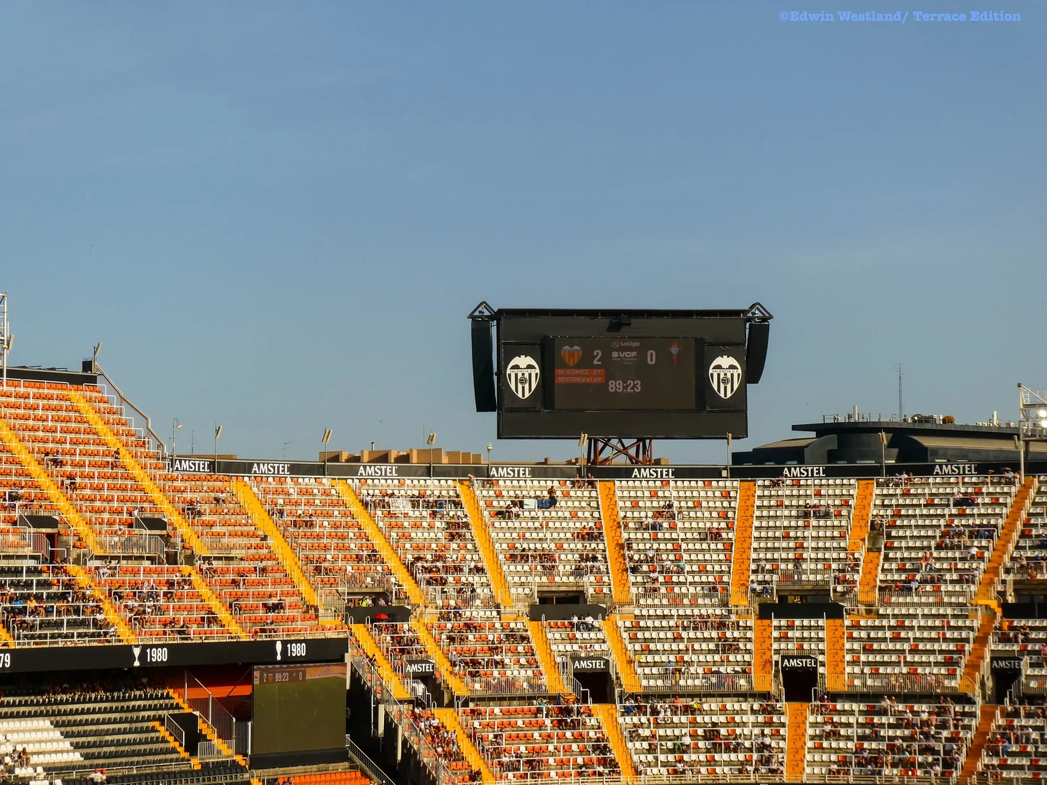 Reassuringly steep: Vertigo at Valencia's Mestalla — Terrace Edition