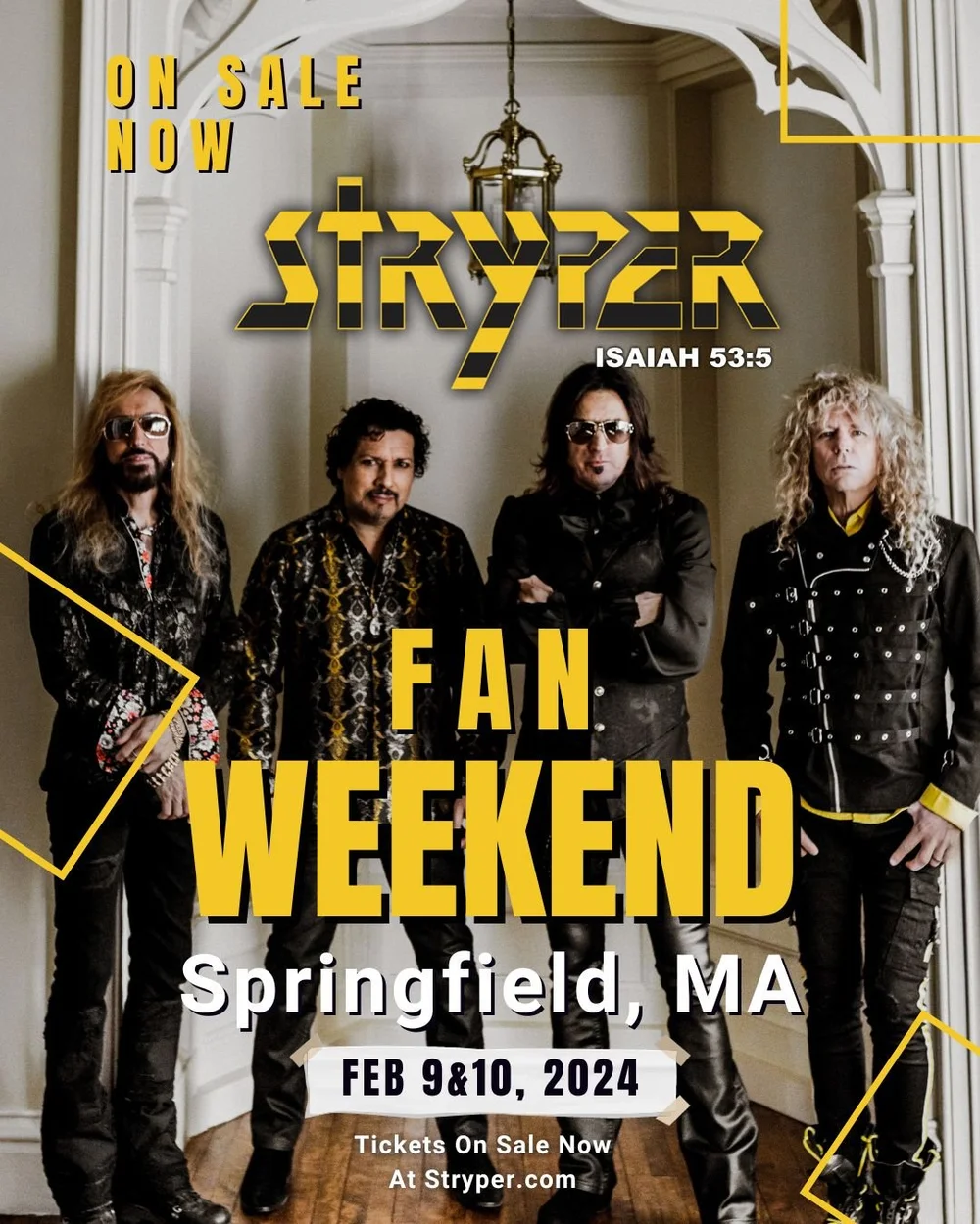 STRYPER FAN WEEKEND — STRYPER - The Official Website
