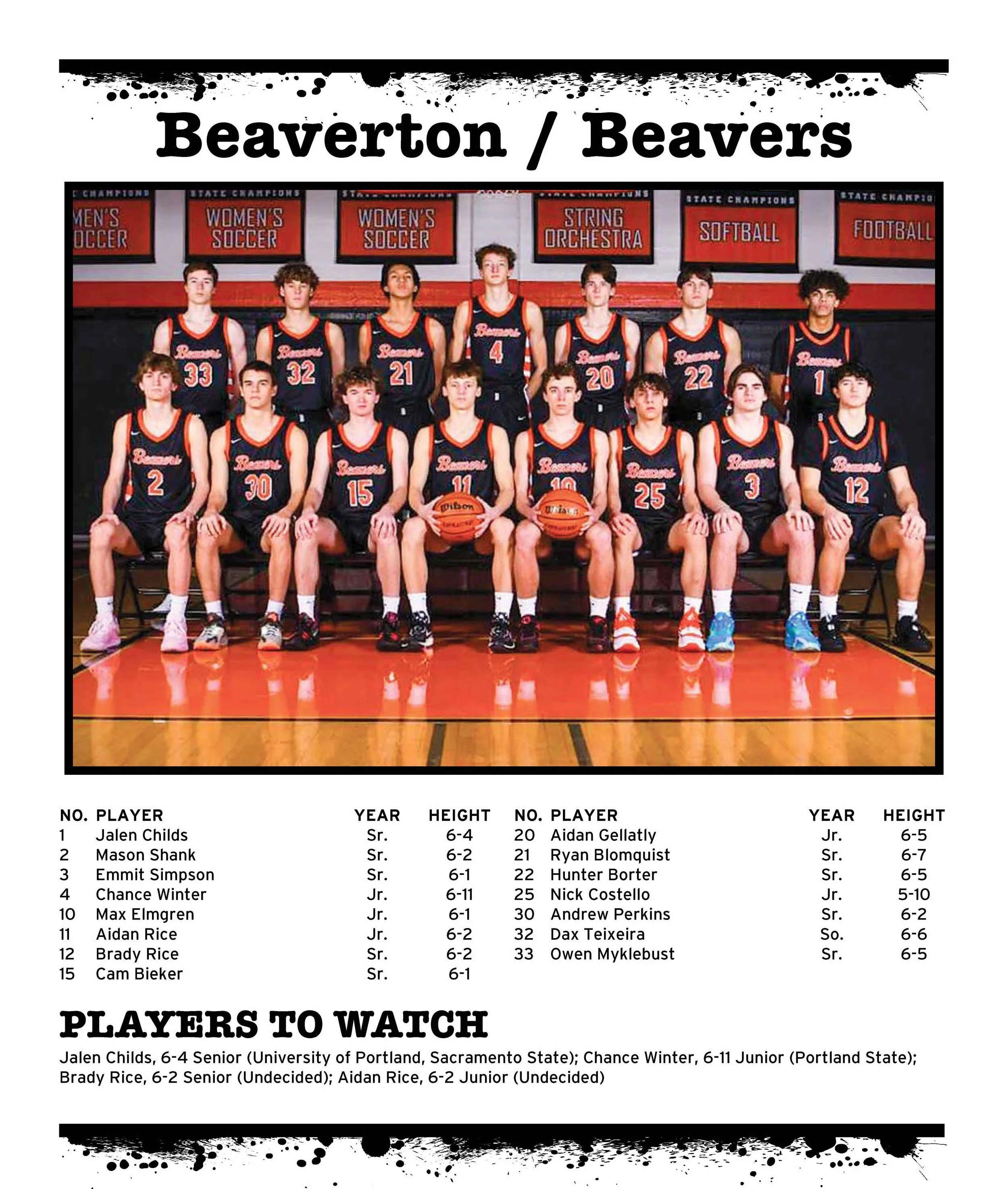 Beaverton Beavers | Join the Action Today! — lesschwabinvitational