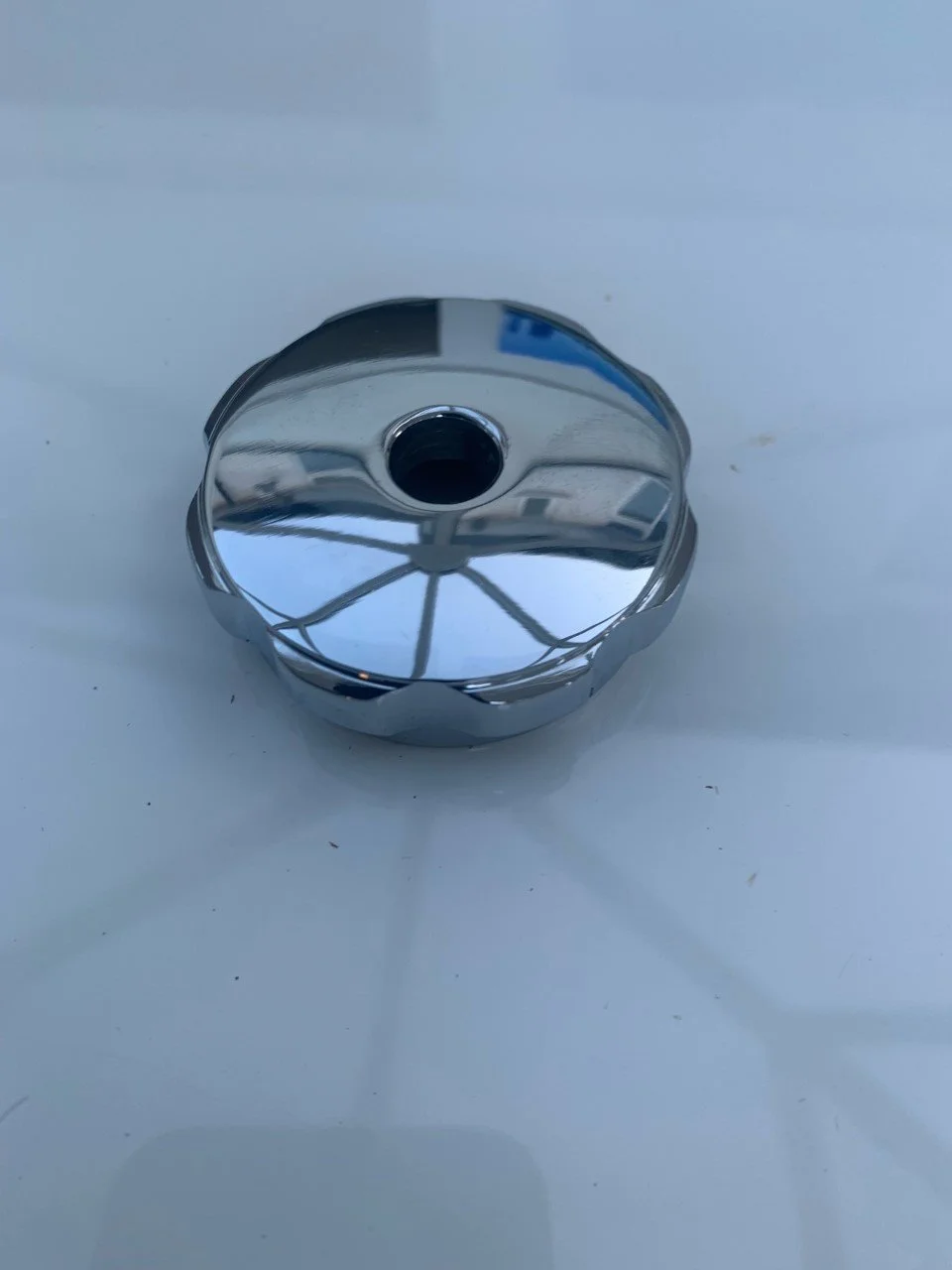 Screw Type Solid Brass Radiator Neck — Austin7Ulster