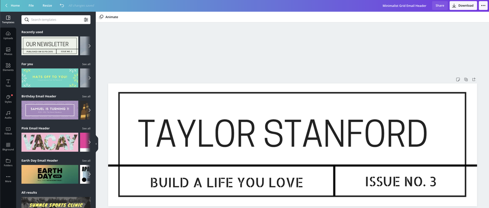 How to Create a Header or Logo | Create Stunning Logos Today ...