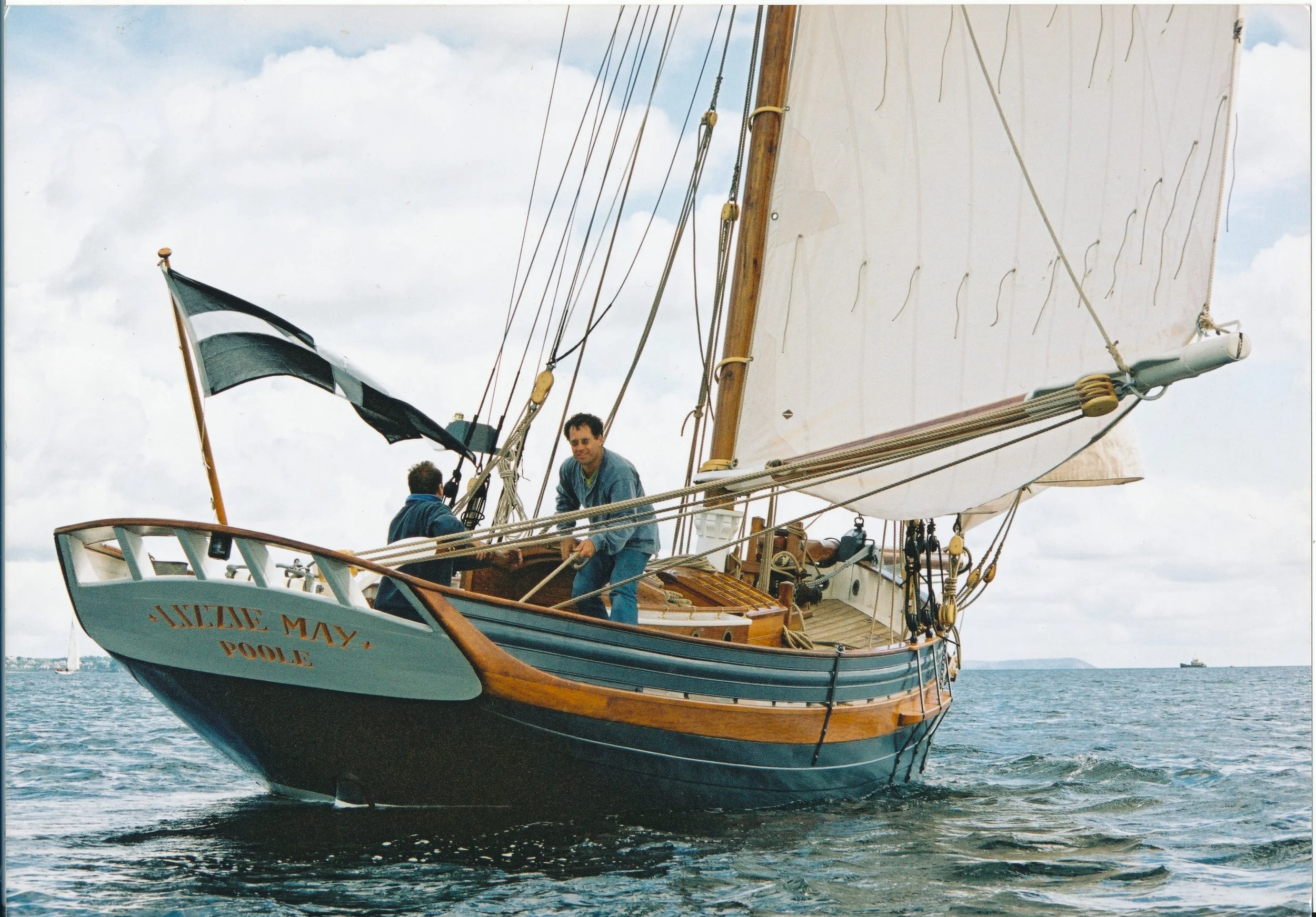 Lizzie May — Working Sail