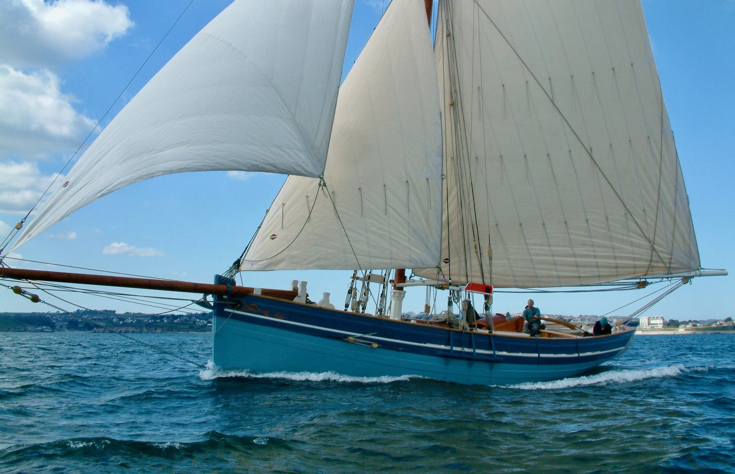 Ezra — Working Sail